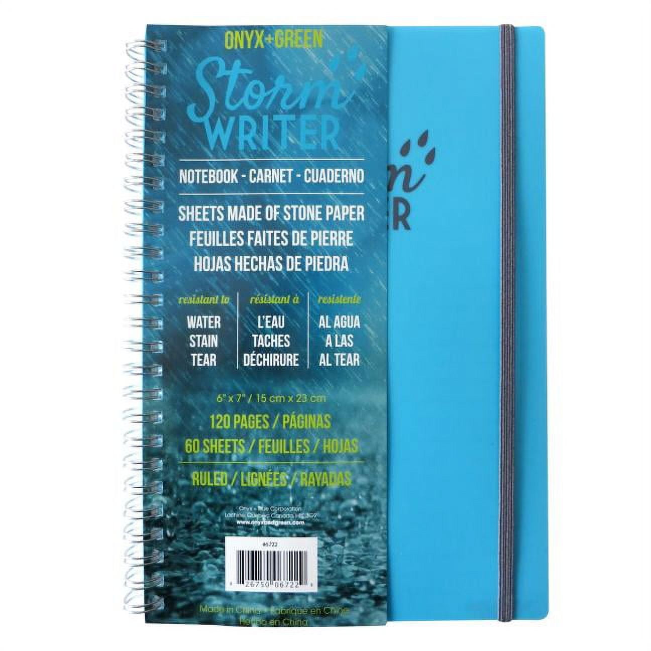 Storm Writer Notebook, 6x8.75m 60 Ruled Sheets (Other) - Walmart.com