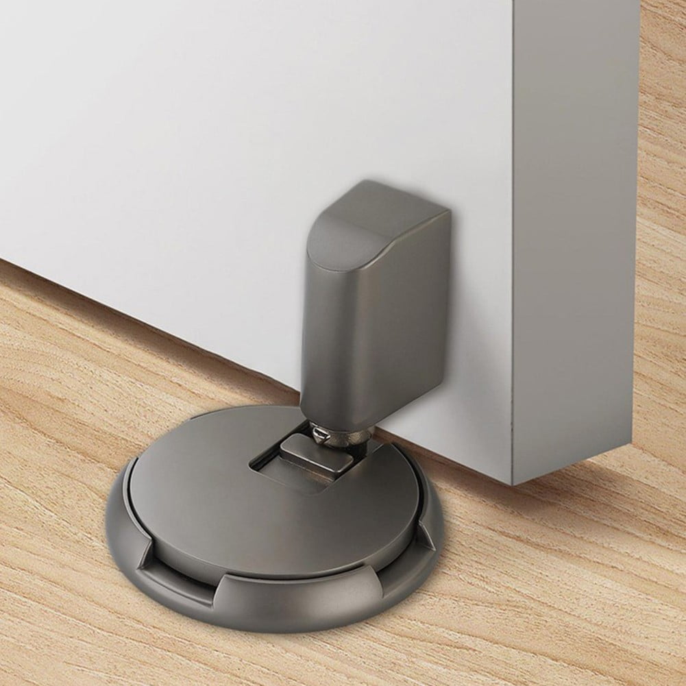 Storm Door Stop Indoor Heavy Duty Floor Door Stop No Drilling Required ...