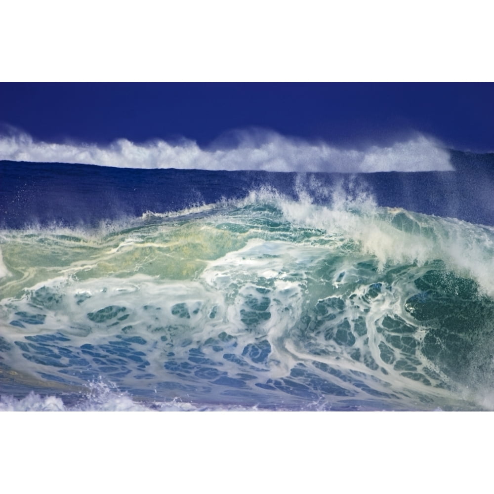 Storm waves North Shore Oahu Hawaii Poster Print by Stuart Westmorland ...