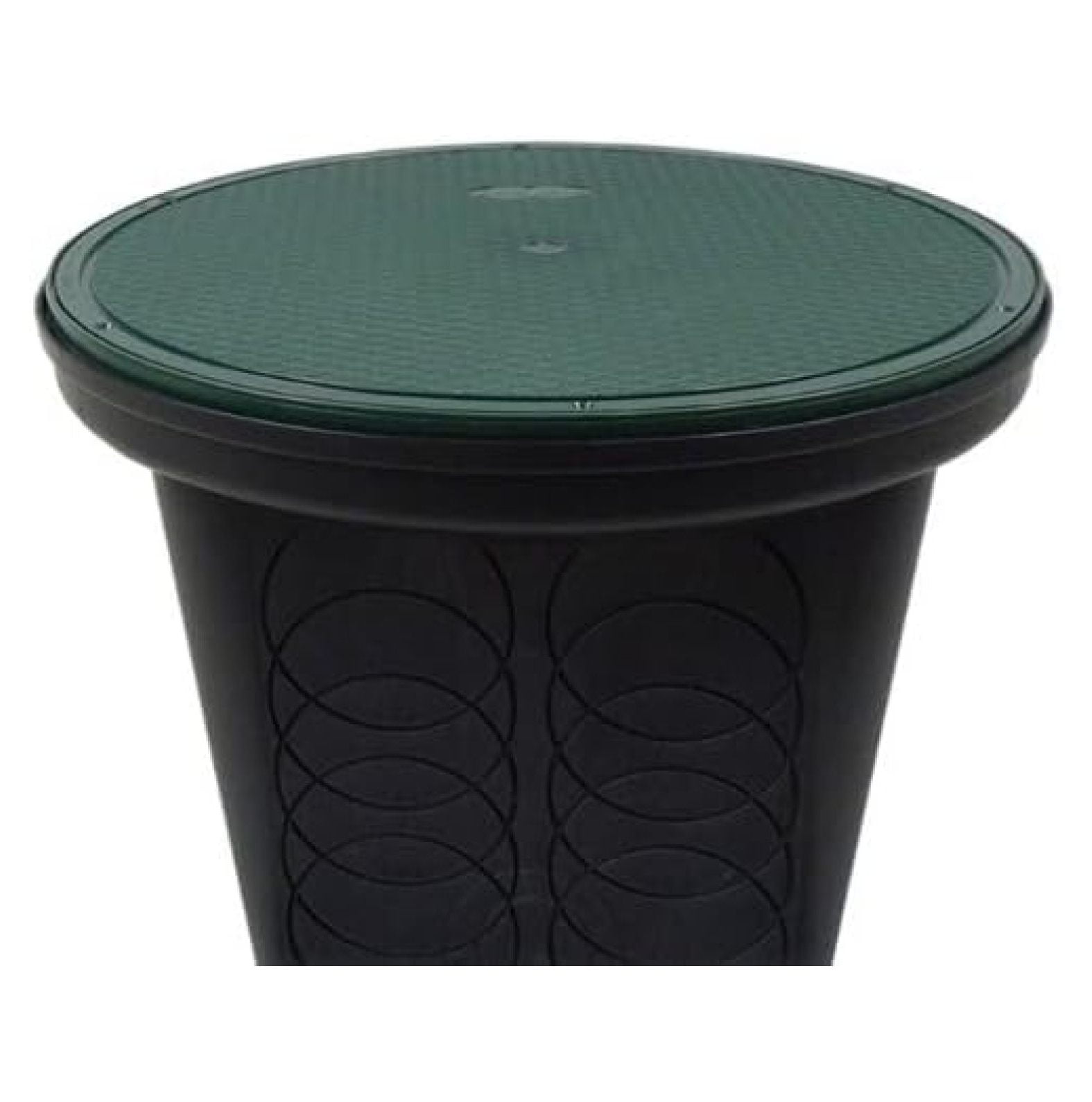 StormDrain FSD-3017-20SKIT 20" Round Catch Basin Drain with Green Lid ...