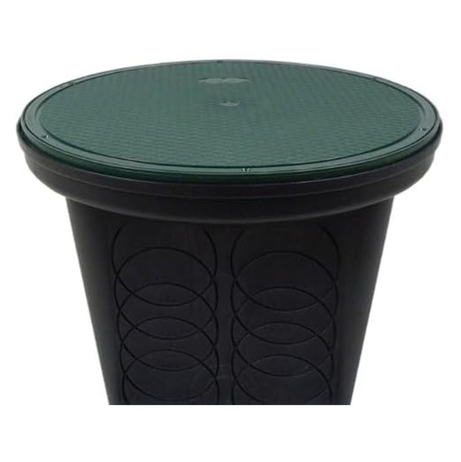 StormDrain FSD-3017-20SKIT 20" Round Catch Basin Drain with Green Lid ...