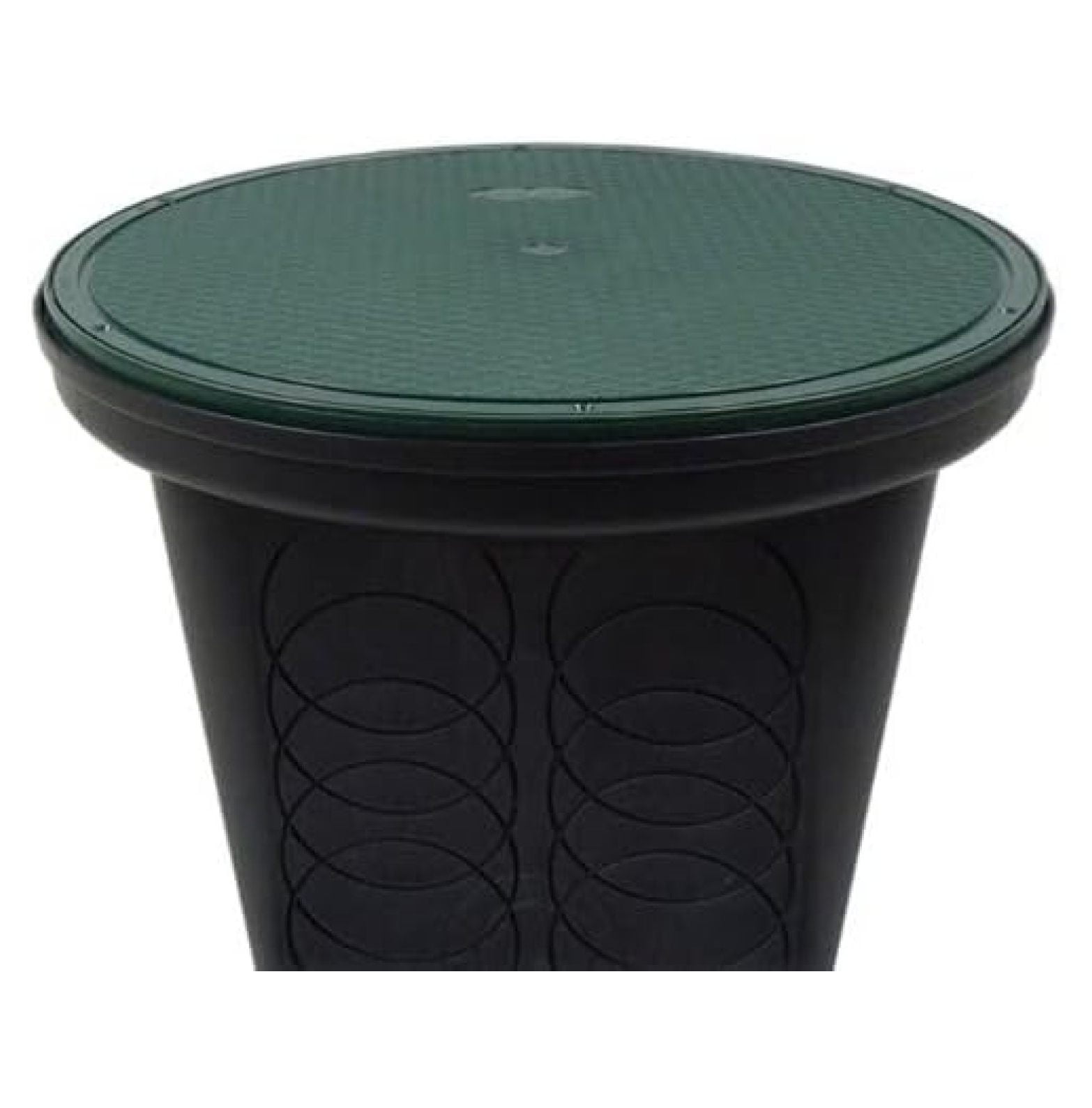 StormDrain FSD-3017-20SKIT 20" Round Catch Basin Drain with Green Lid ...