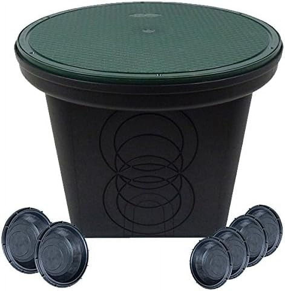 StormDrain FSD-3017-20SKIT-6 20-in. Round Catch Basin Drain with Solid ...