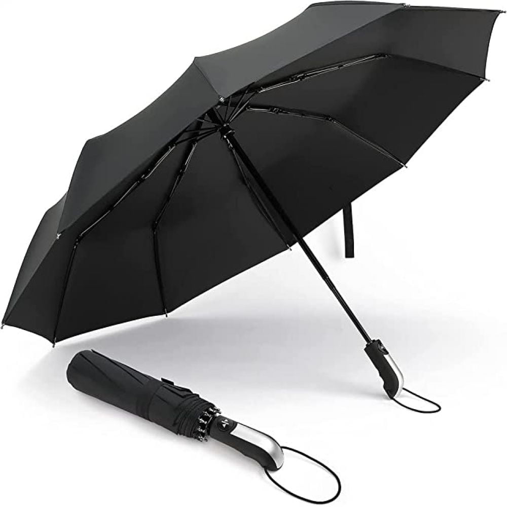 Stormproof umbrella, umbrella pocket umbrella with automatic open/close ...
