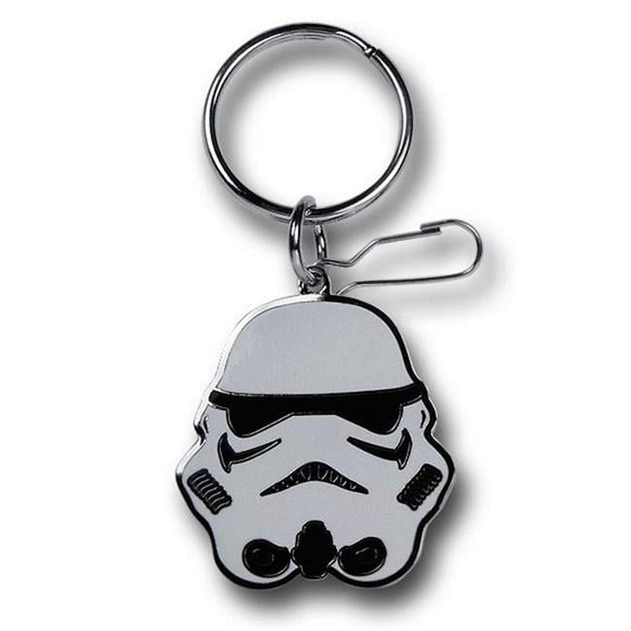 Stormtrooper Enamel Keychain - Walmart.com