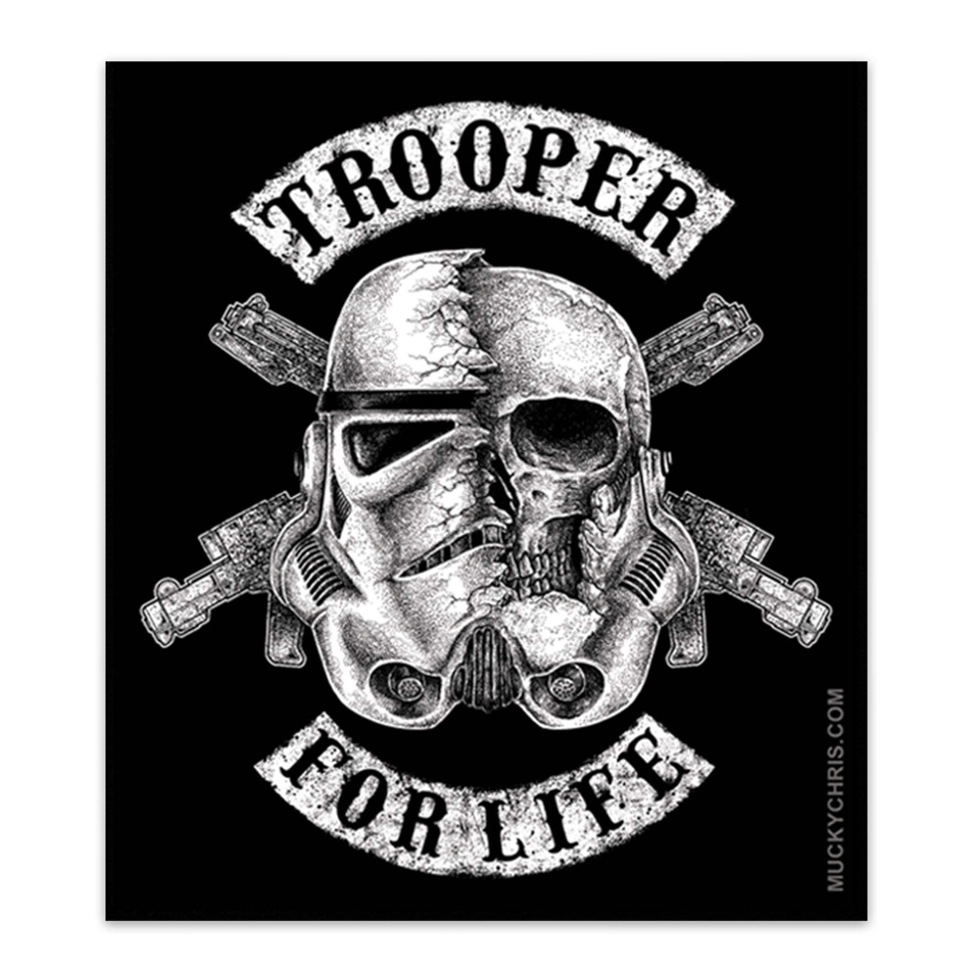 Stormtrooper for Life | Sticker - Walmart.com