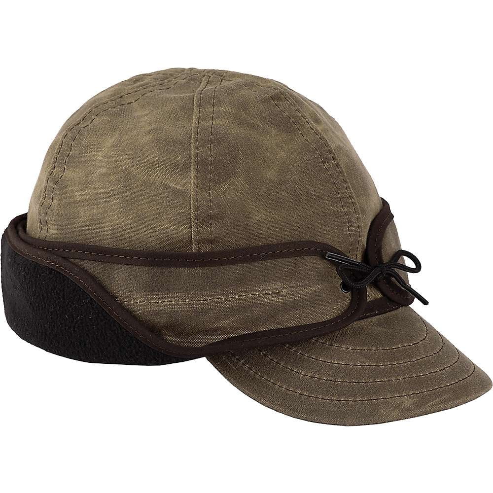 Stormy Kromer Waxed Rancher Outdoor Cap with Fleece Ear Flaps, Size 7 1 ...