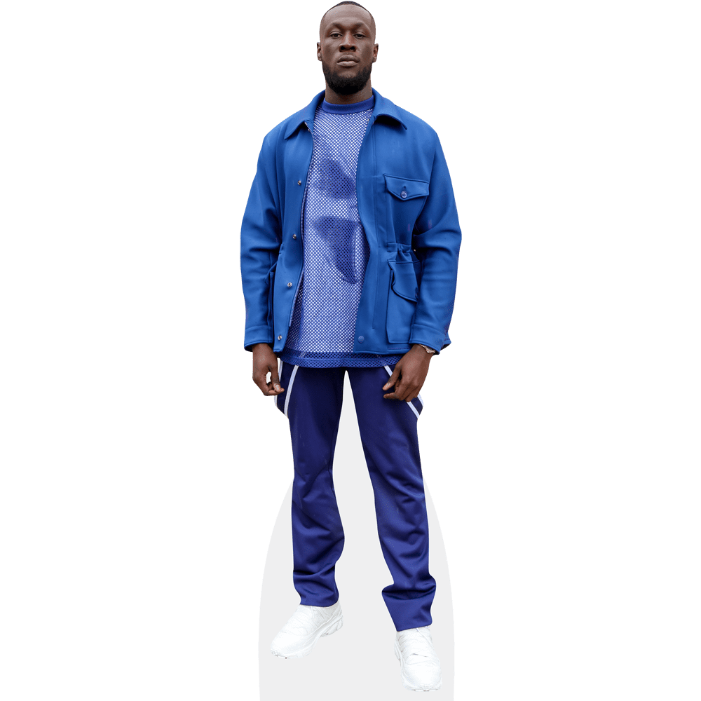 Stormzy (Blue Outfit) Mini Cardboard Cutout Standee - Walmart.com