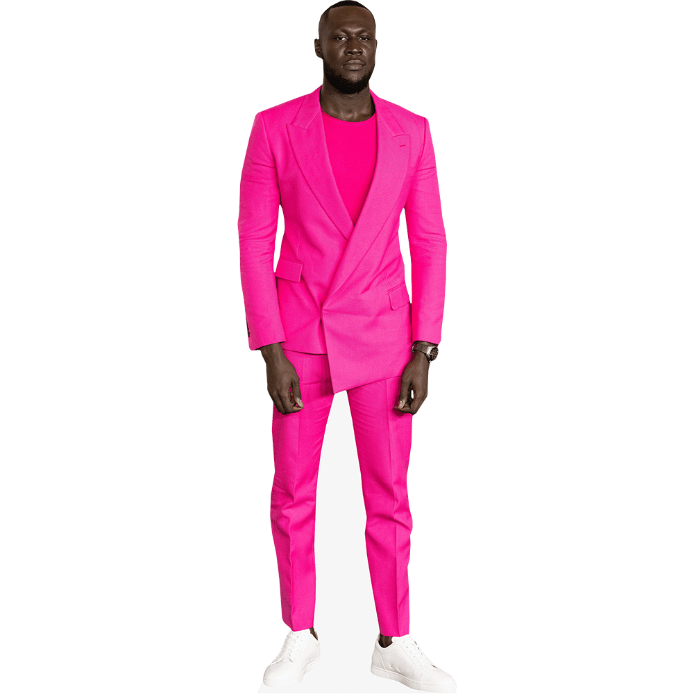 Stormzy (Pink Suit) Lifesize Cardboard Cutout Standee - Walmart.com