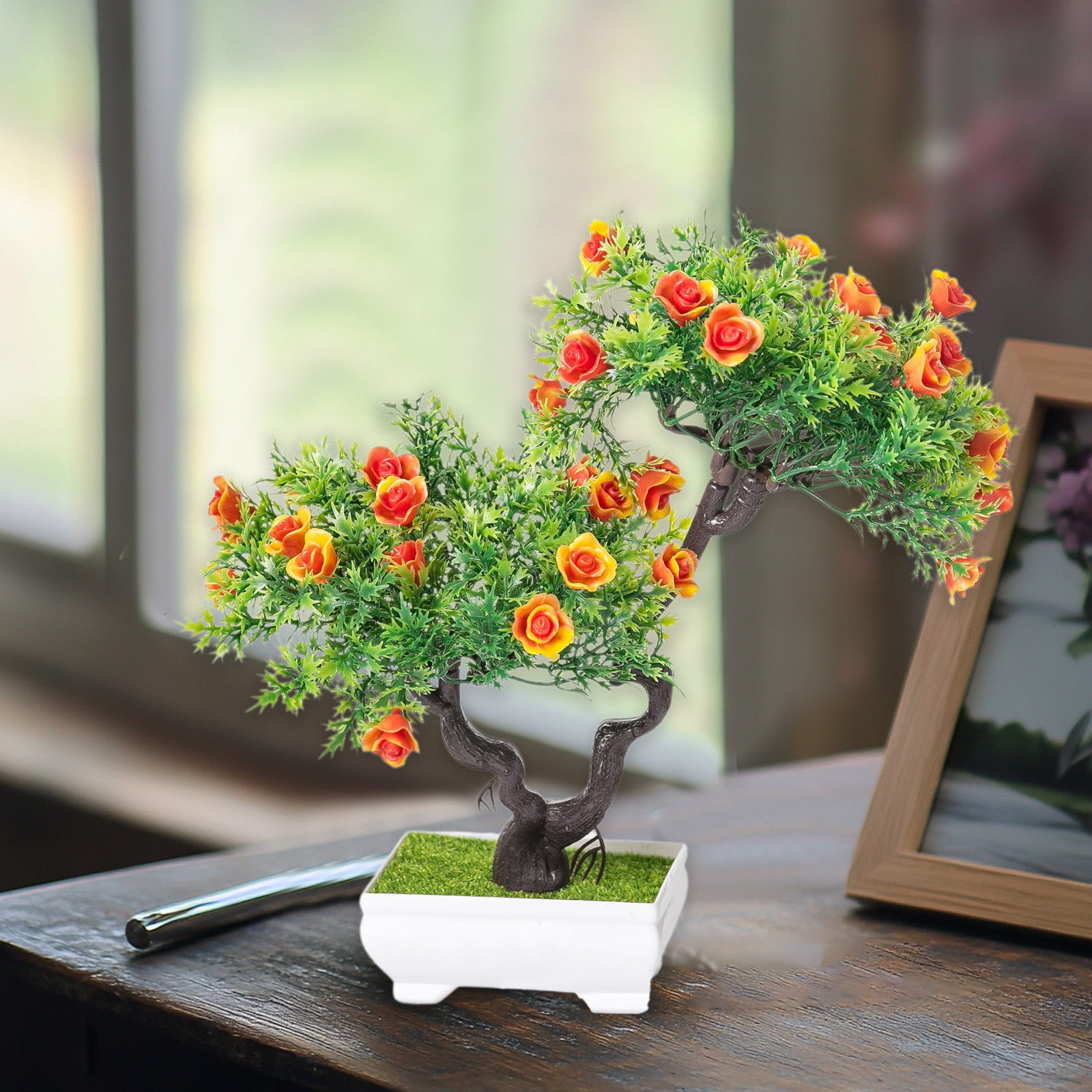 Storsr Artificial Potted Plant - Simulation Flower Arrangement for ...