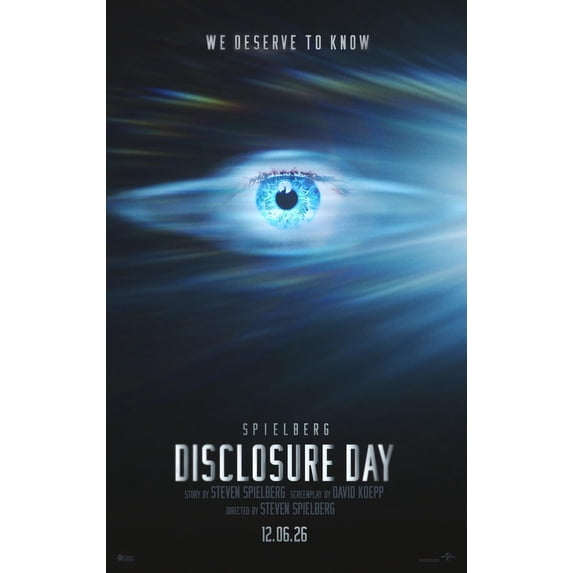 Storstar DISCLOSURE DAY MOVIE POSTER 2 Sided ORIGINAL INTL Version C ...