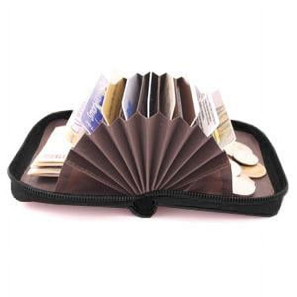 Storus Smart Accordion Wallet Card Case, Slim Minimalist Fine Italian ...