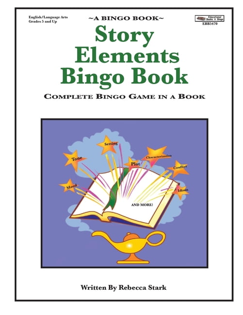 Story Elements Bingo Book: Complete Bingo Game In A Book (Paperback ...