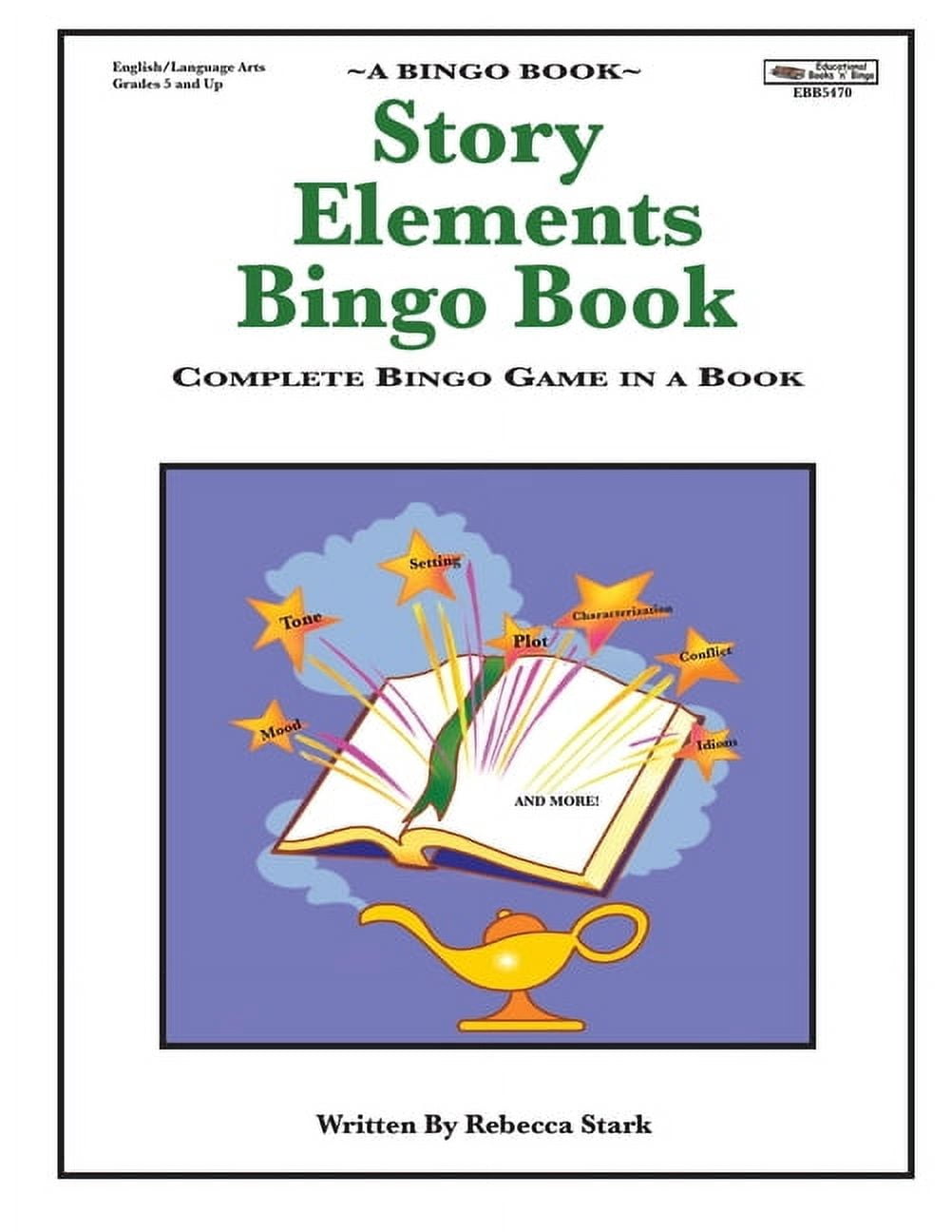 Story Elements Bingo Book: Complete Bingo Game In A Book (Paperback ...