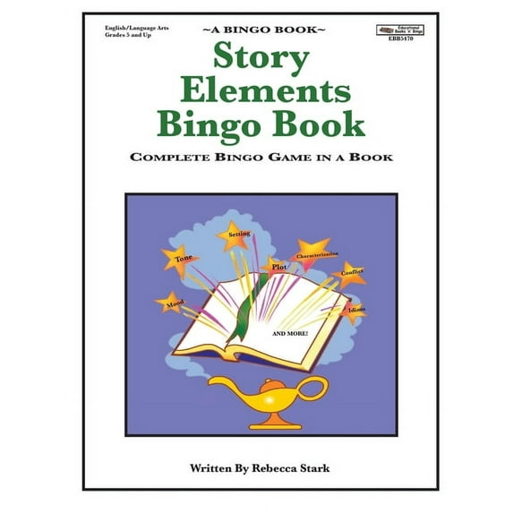 Story Elements Bingo Book: Complete Bingo Game In A Book (Paperback ...