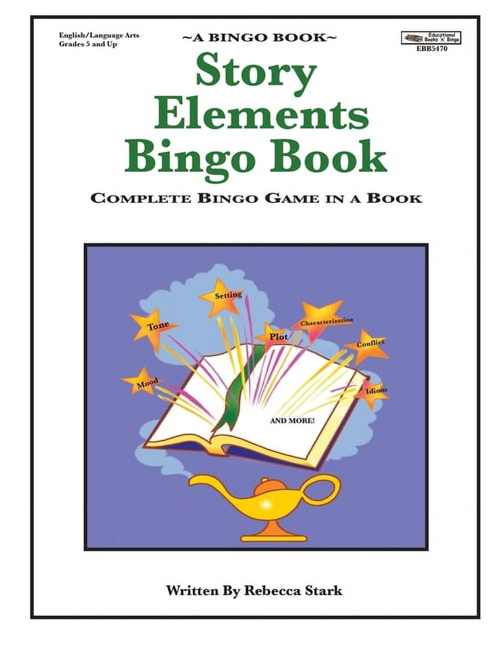 Story Elements Bingo Book: Complete Bingo Game In A Book (Paperback ...