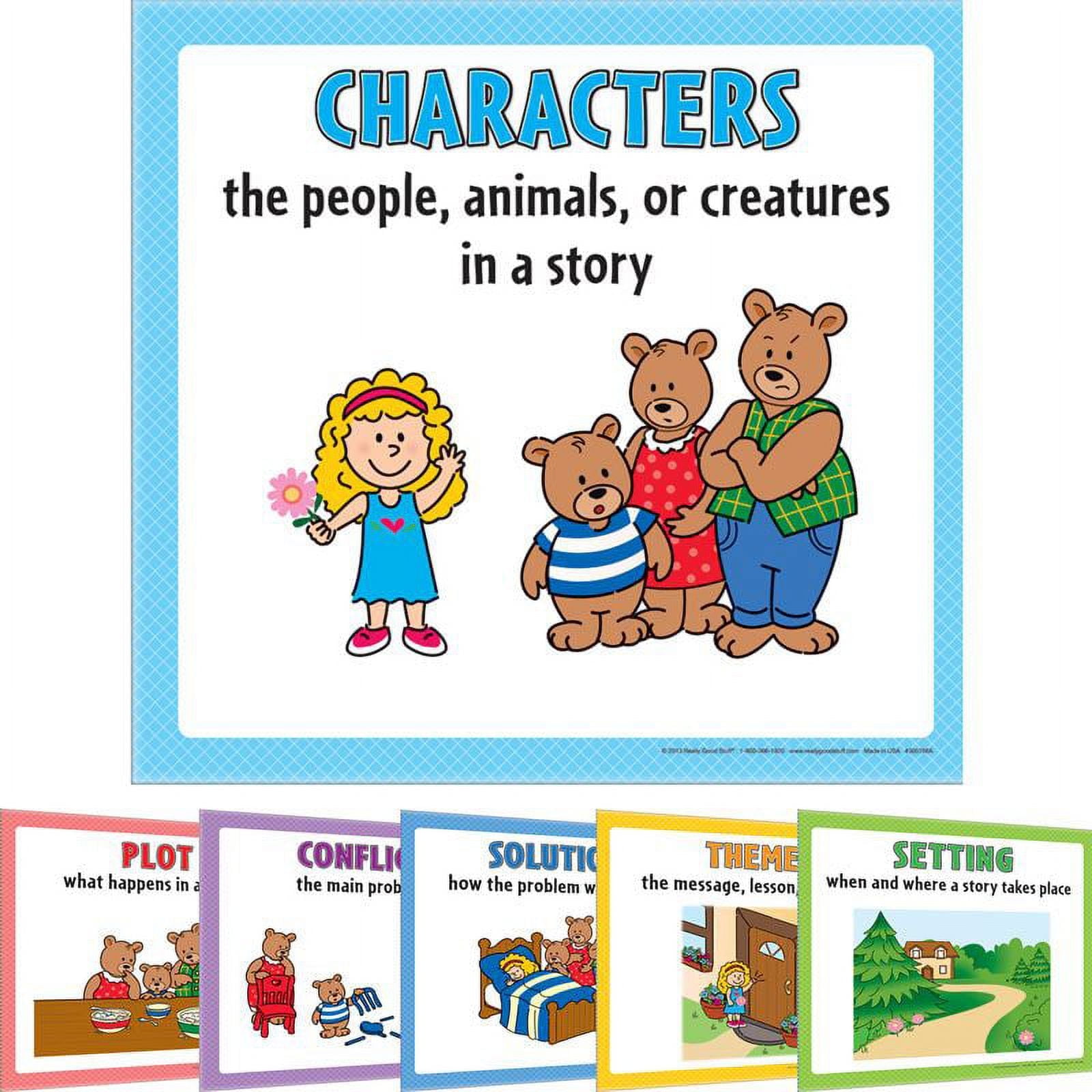 Story Elements Mini-Posters - Walmart.com