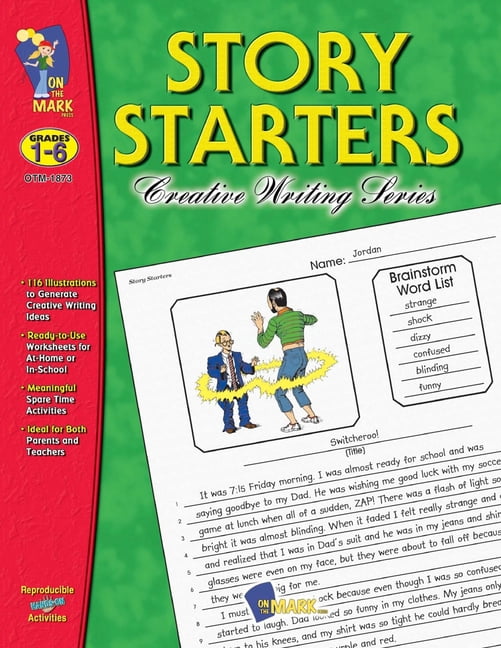 Story Starters: Grades 1-6 (Paperback) - Walmart.com