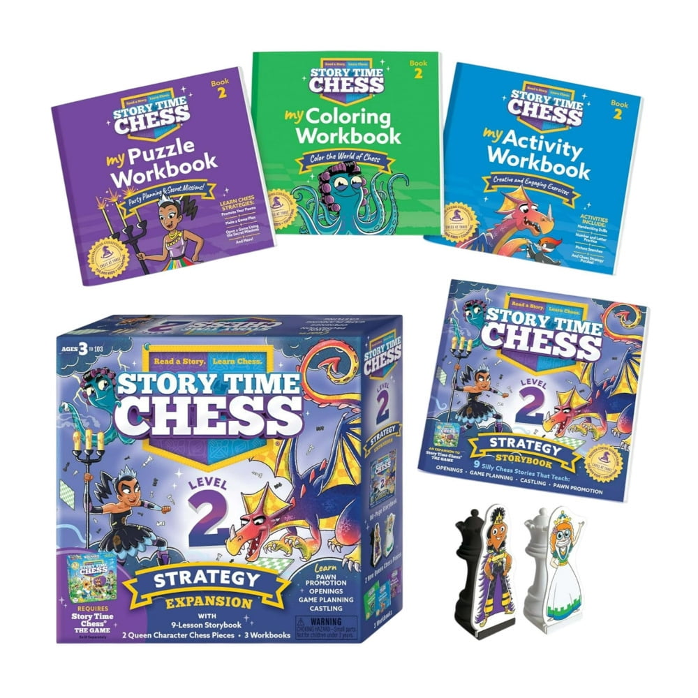 Story Time Chess Game Board: Level 2 Strategy Expansion Set for Kids ...