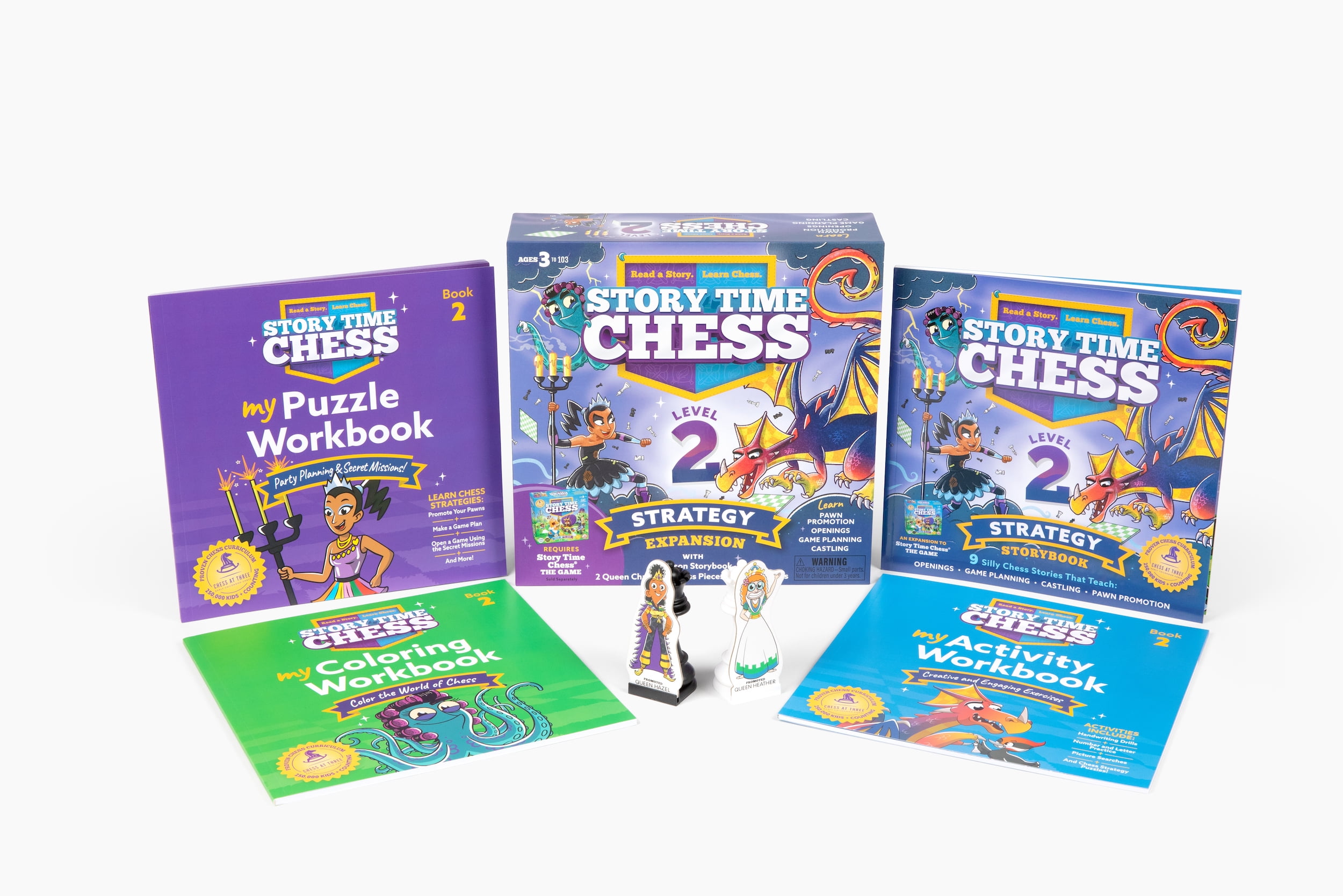 Story Time Chess Game Board: Level 2 Strategy Expansion Set for Kids ...
