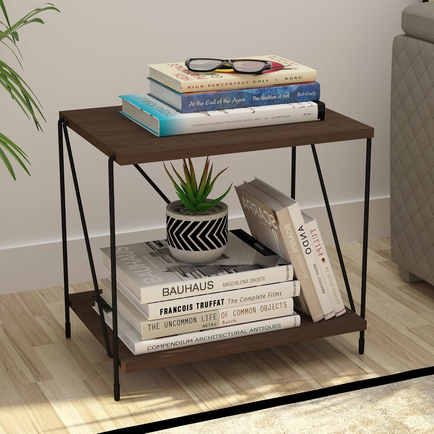StoryHome Lazywud Collection DoItYourself String Rack 2 Tier Bed Side ...