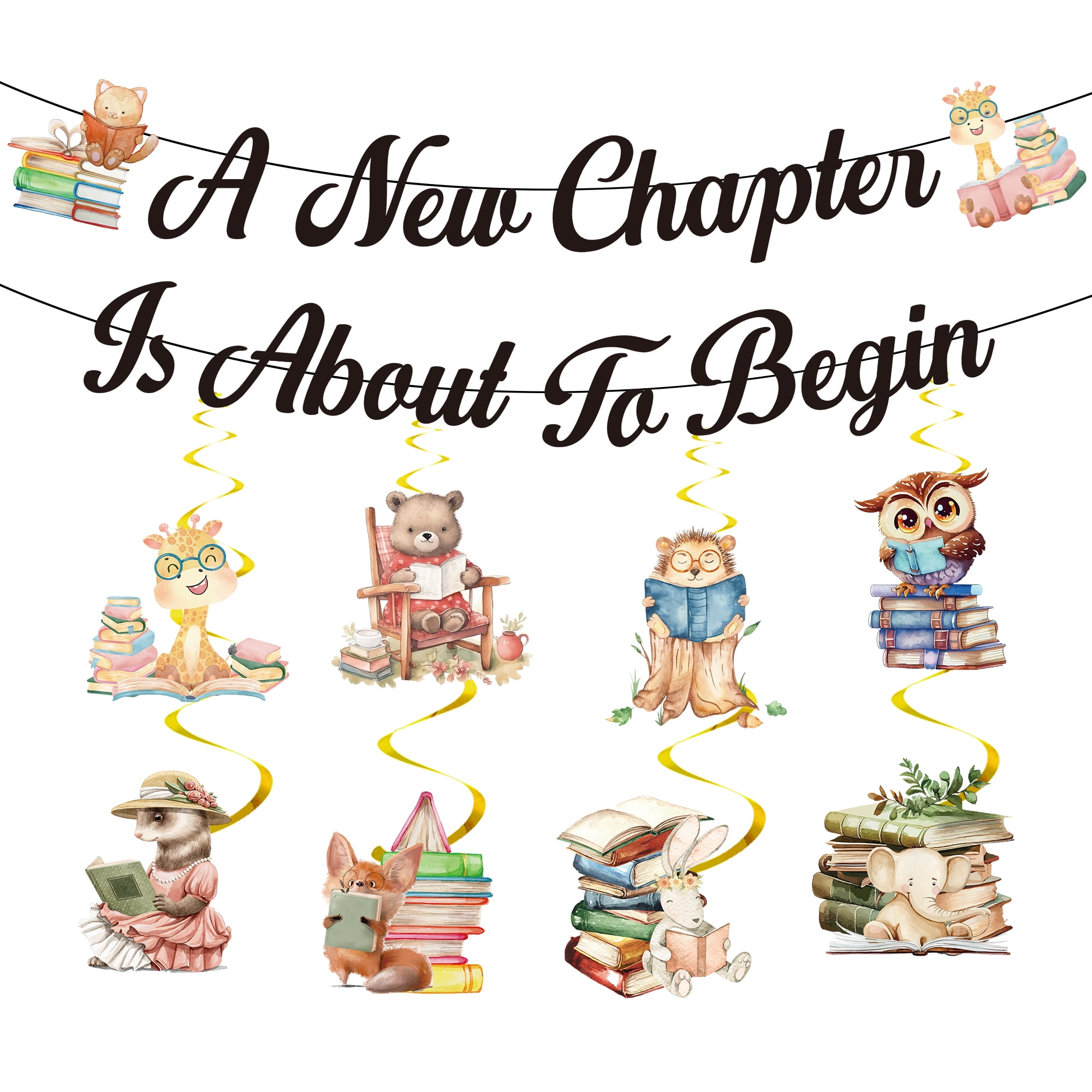 Storybook Baby Shower Decorations - A New Chapter Begins Baby Shower ...