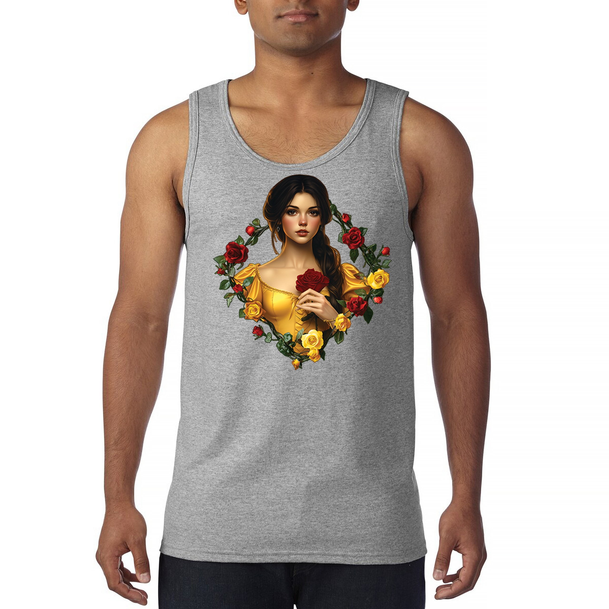 Storybook Beauty Rose Princess Tank Top Fairytale Belle Enchanted ...