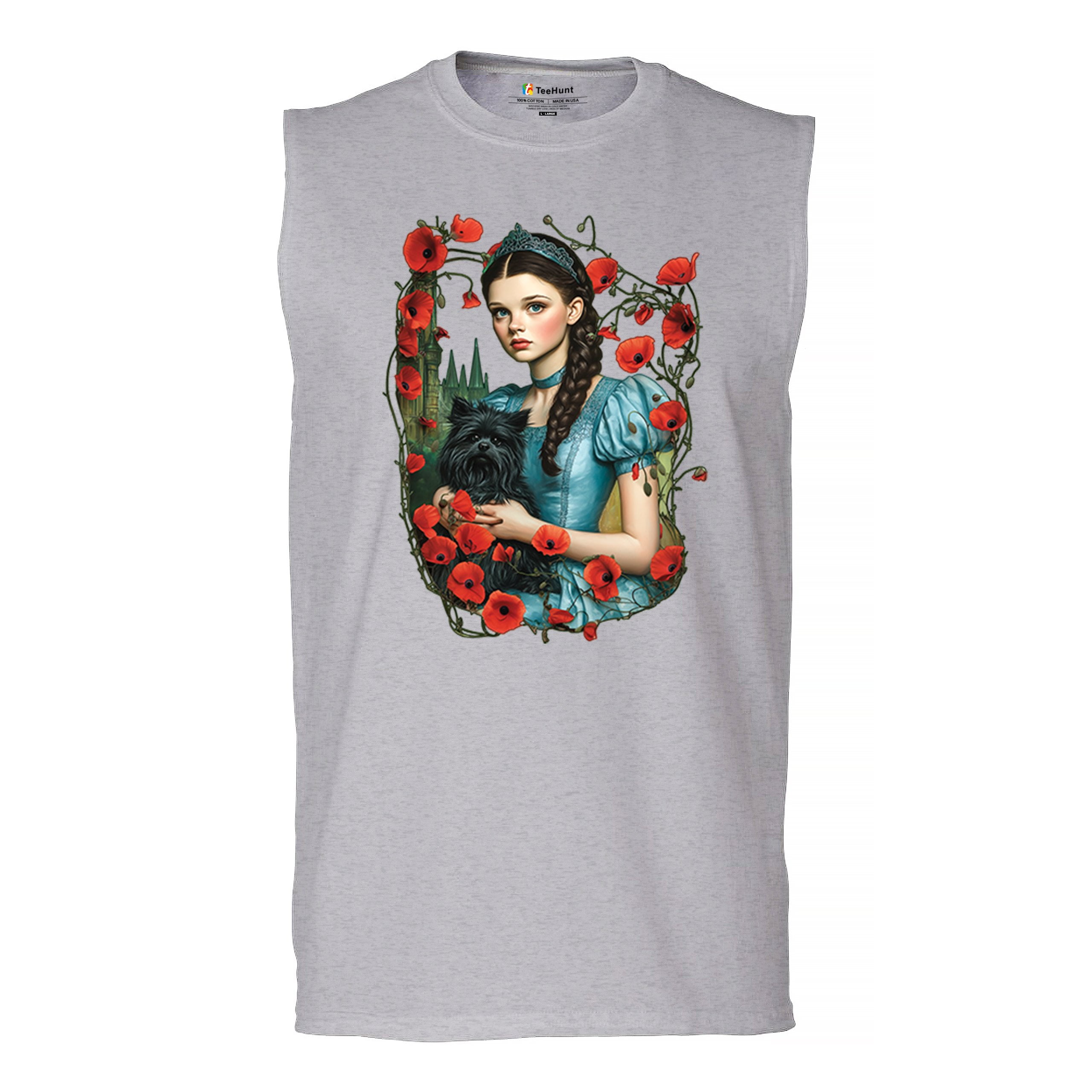 Storybook Dorothy Muscle Shirt Gothic Fairytale Wizard Girl Fantasy ...