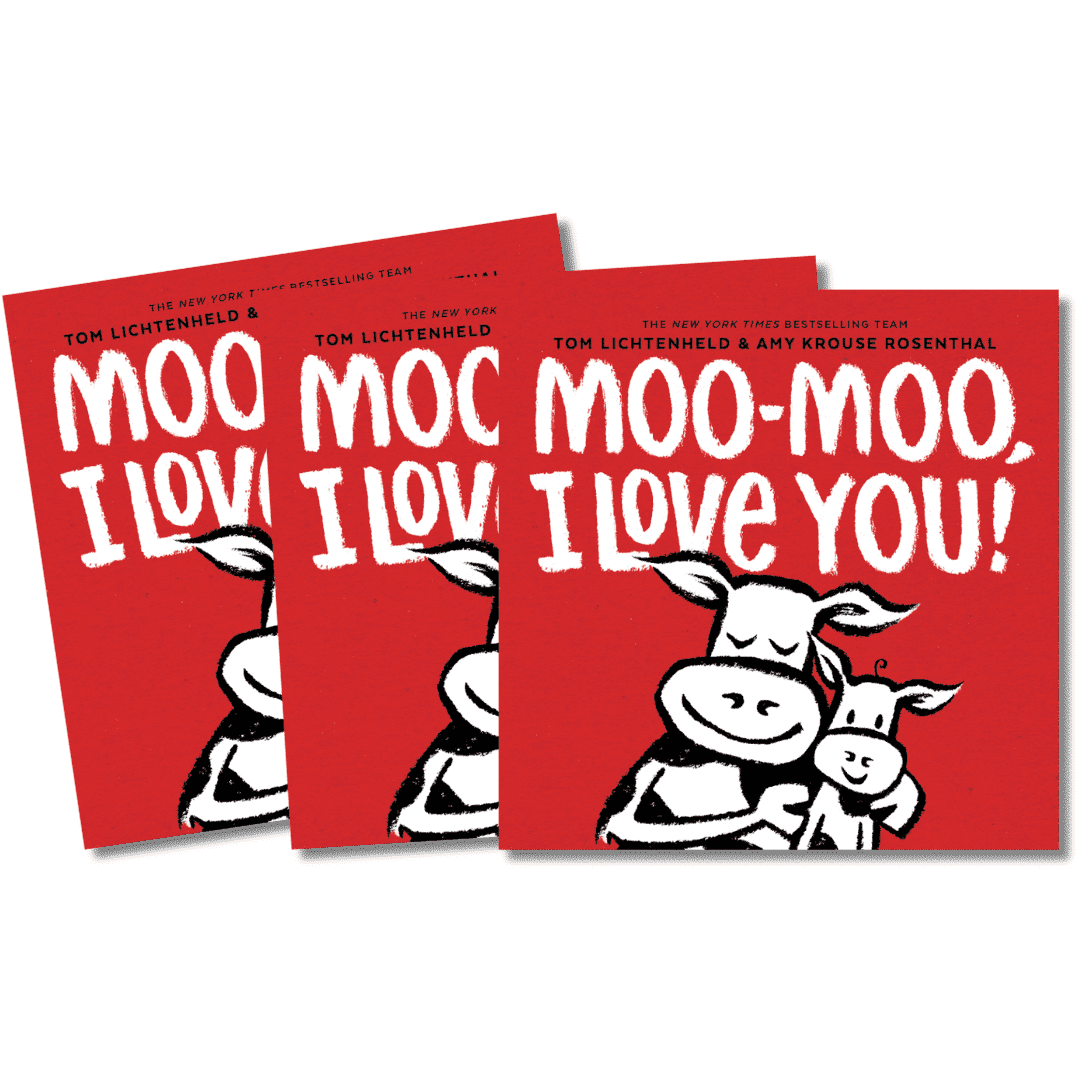 Storybook Greetings Moo Moo, I Love You! 3 Book Set (With Envelope ...