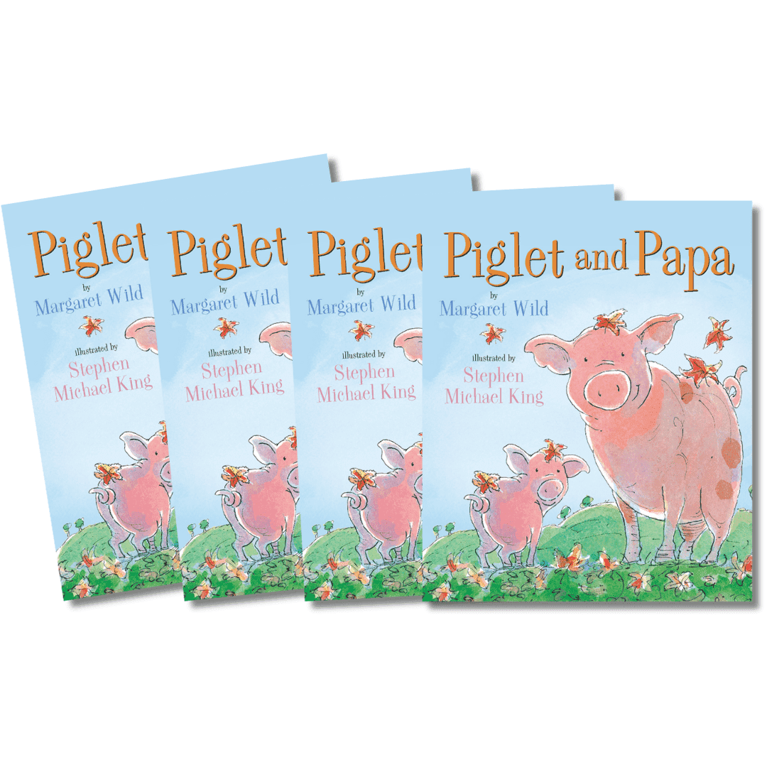 Storybook Greetings Piglet and Papa! 4 Book Set (With Envelope ...