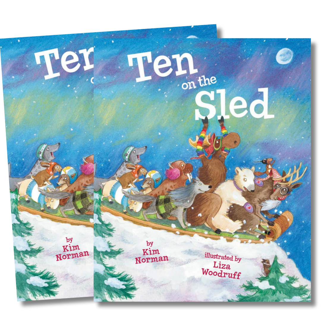 Storybook Greetings Ten on the Sled 2 Book Set (With Envelope ...
