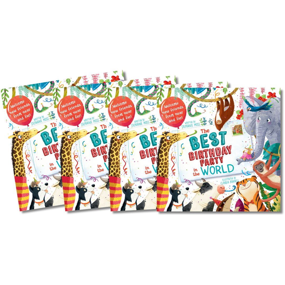 Storybook Greetings The Best Birthday Party in the World Book Set with ...