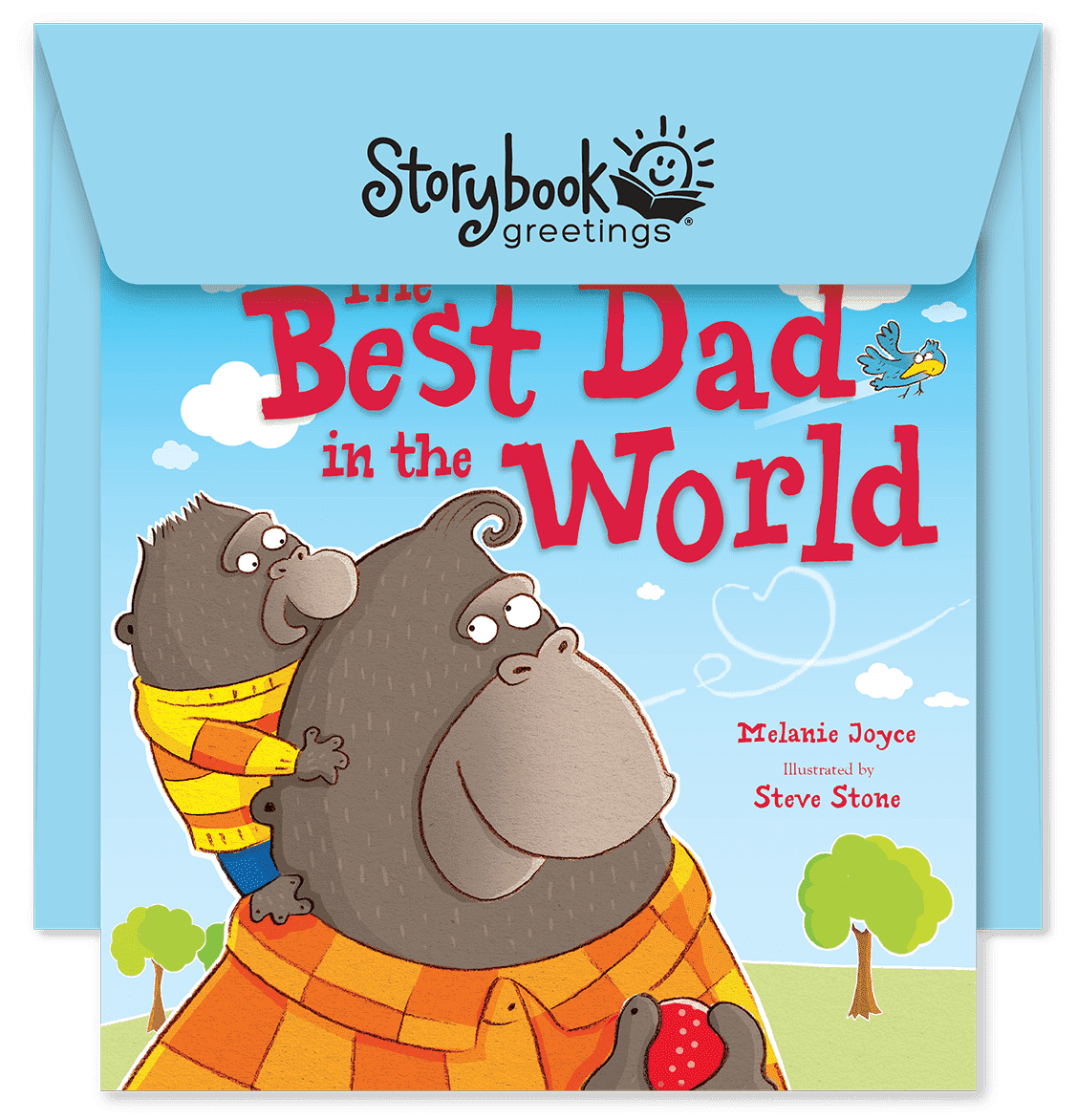 Storybook Greetings The Best Dad in the World with Envelope - Walmart.com