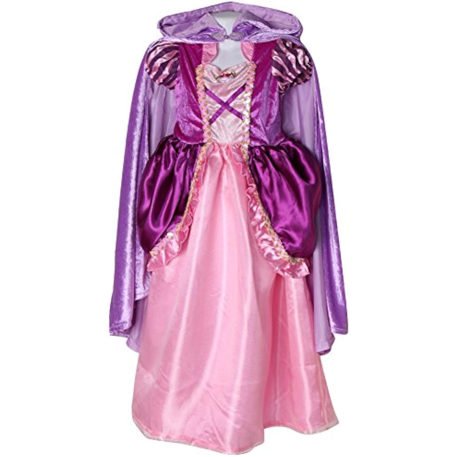 Storybook Wishes Deluxe Princess Dress & Hooded Cloak (4/6, Pink ...
