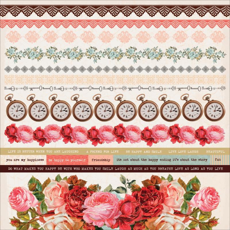 Storyteller Cardstock Stickers, 12" x 12" - Walmart.com