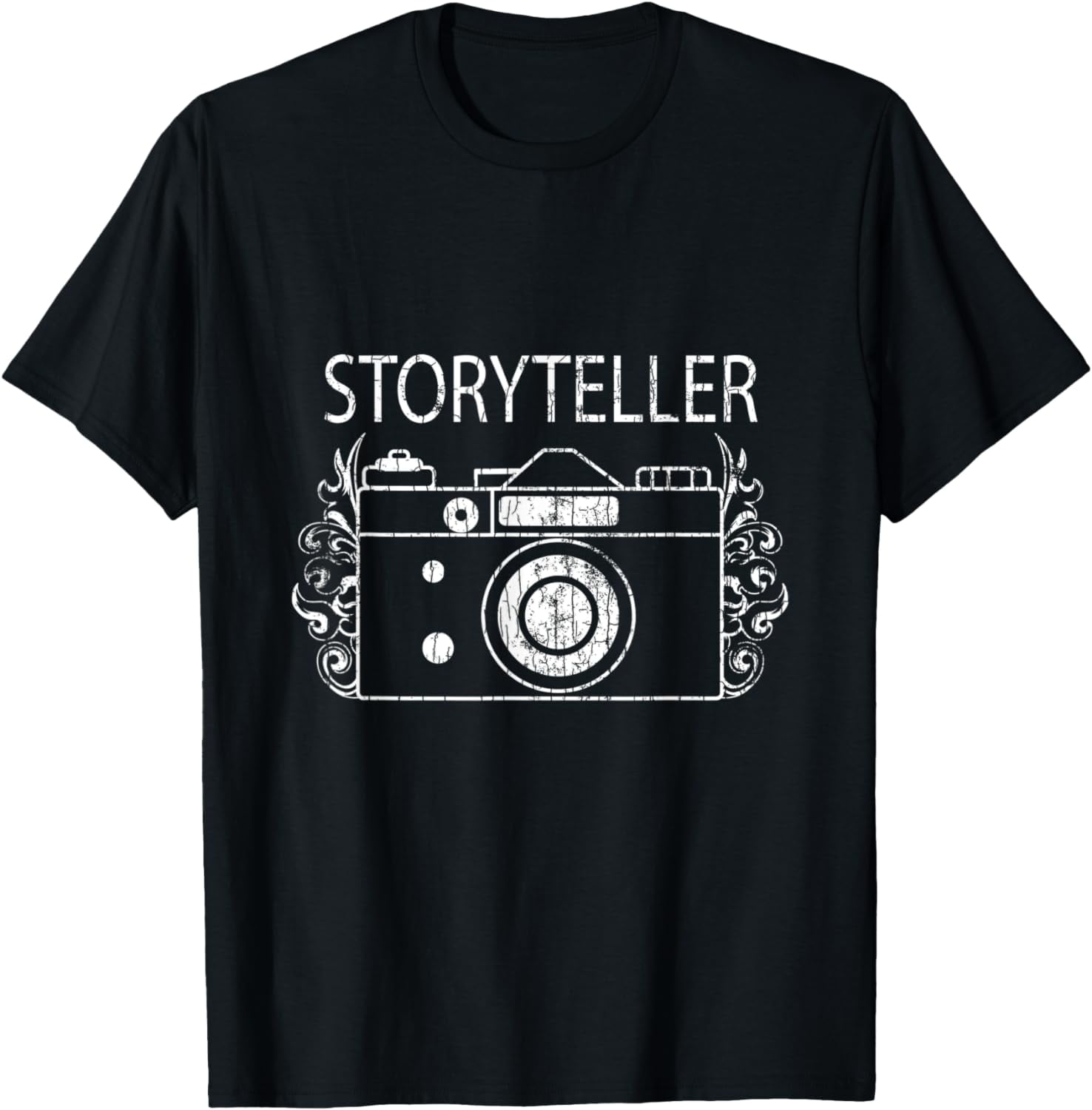 Storyteller Funny Photographer Photography Camera, Graphic T-Shirt mens ...
