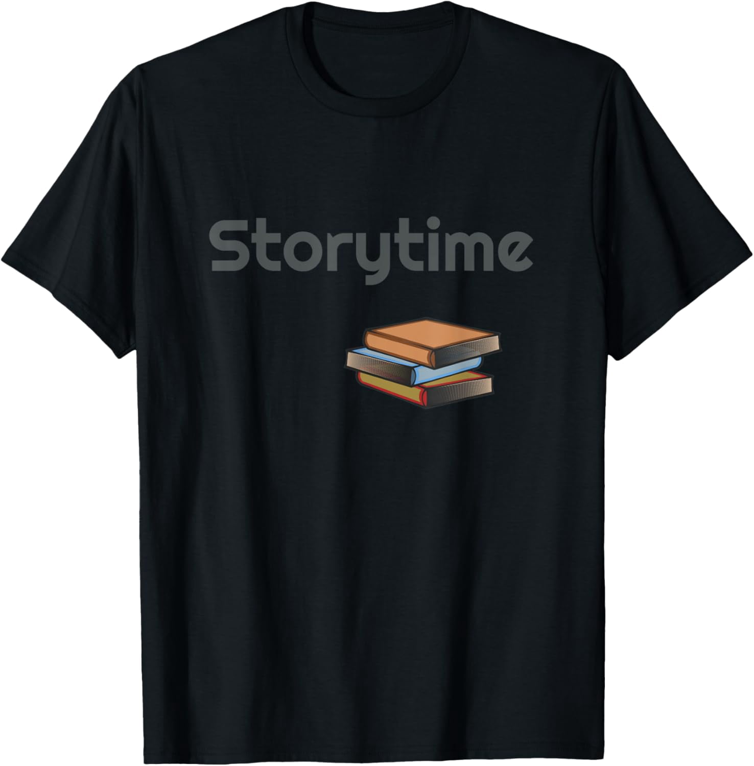 Storytime T-Shirt men and women can wear, black, white, gifts - Walmart.com