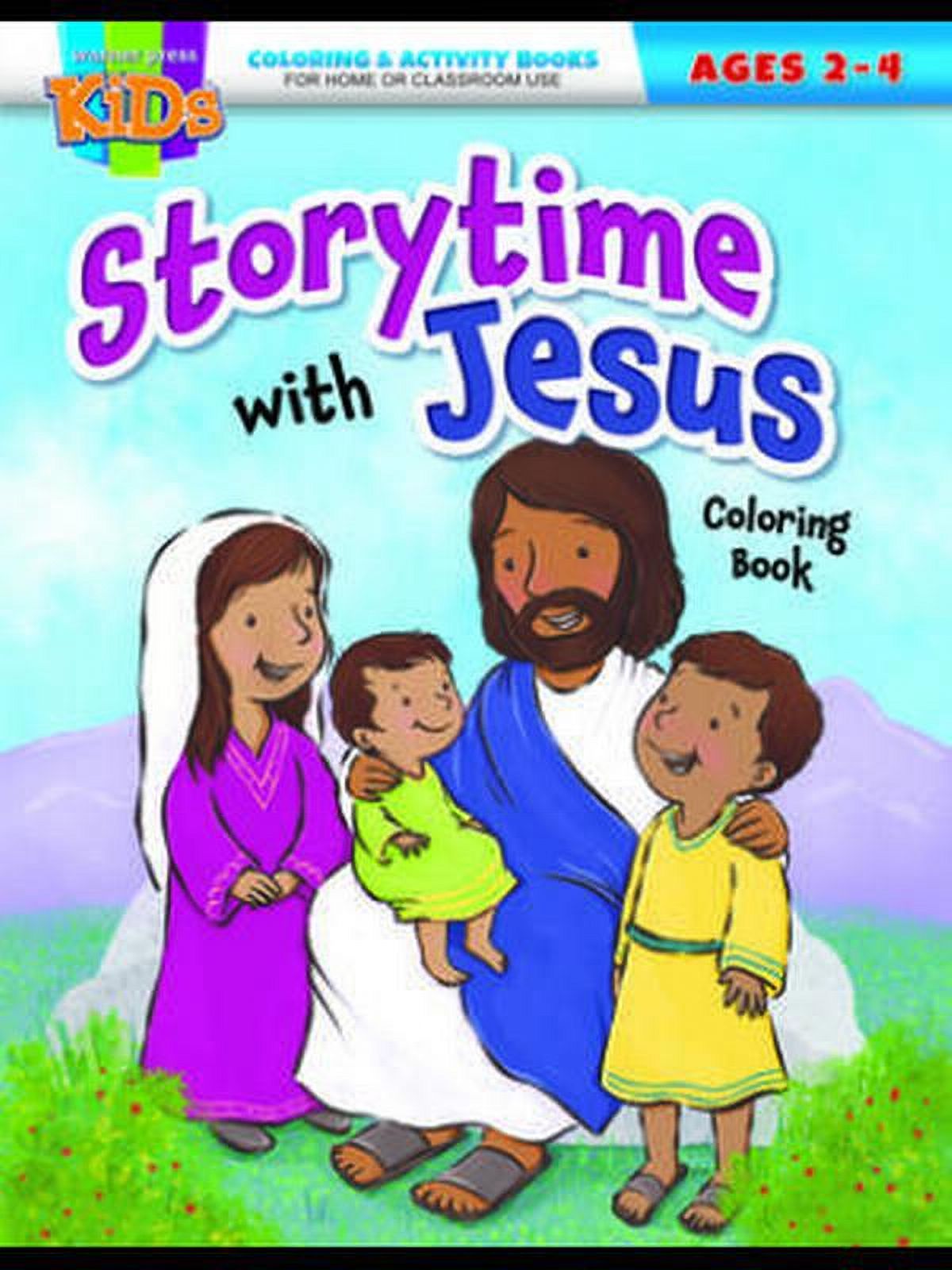 Storytime with Jesus Coloring Book : Coloring & Activity Book (Ages 2-4 ...