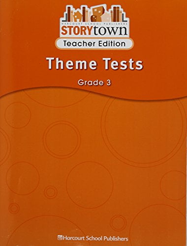 Pre-Owned Storytown Teacher Edition Theme Tests Grade 3 (Harcourt ...