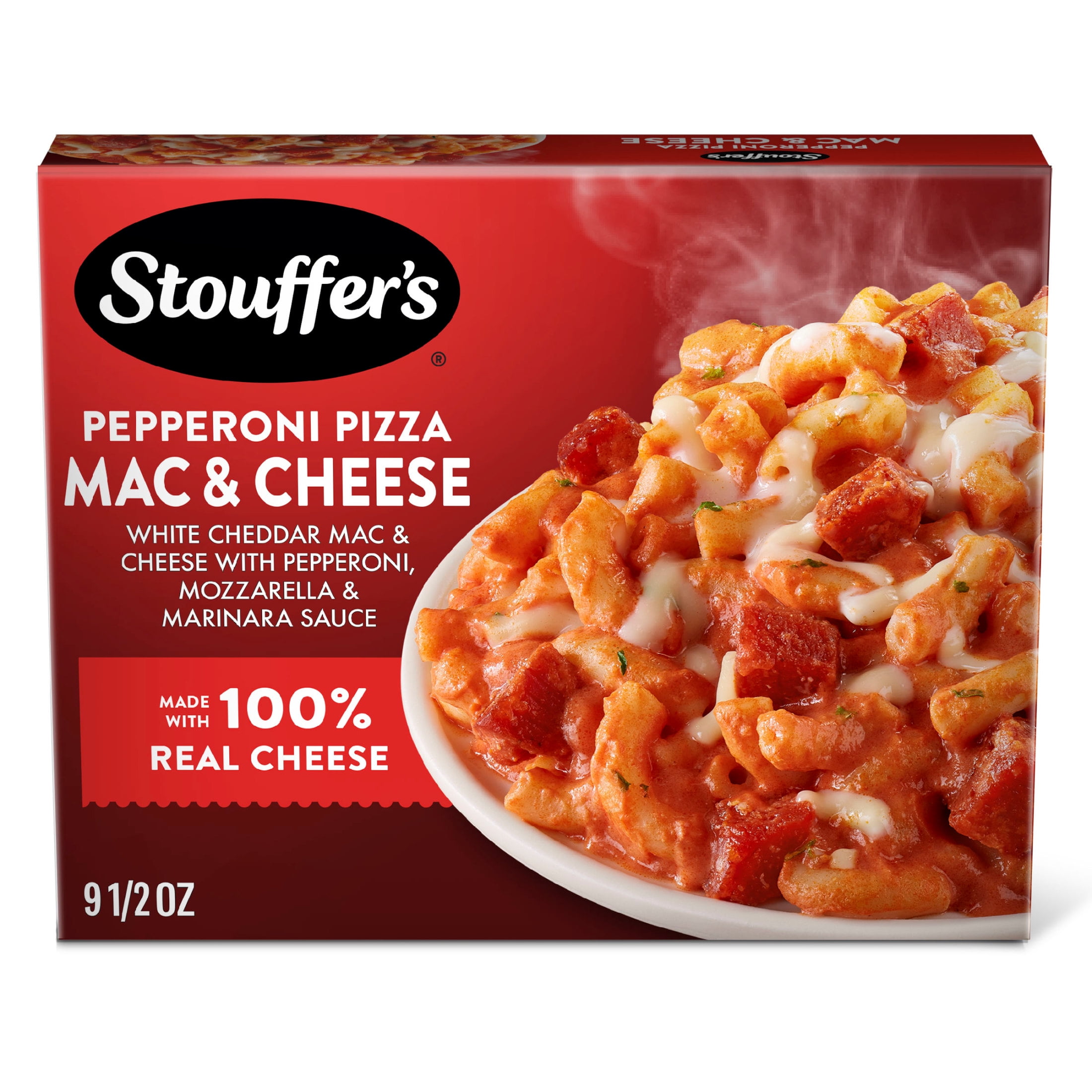 Stouffer’s Pepperoni Pizza Mac & Cheese, Single Serve, Single Frozen ...