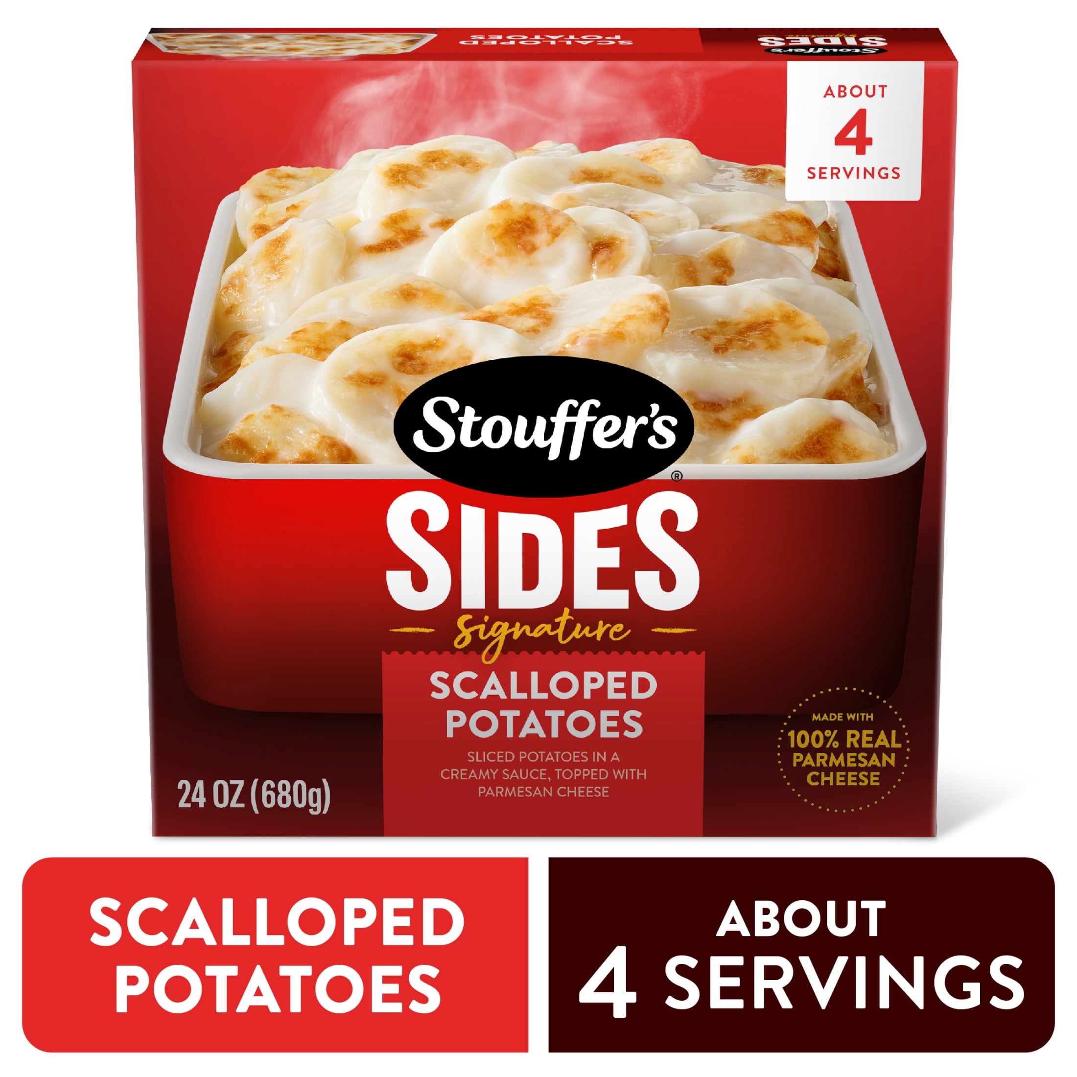 Stouffer’s Scalloped Potatoes, Family Size, Side Dish, Cheesy Potatoes ...