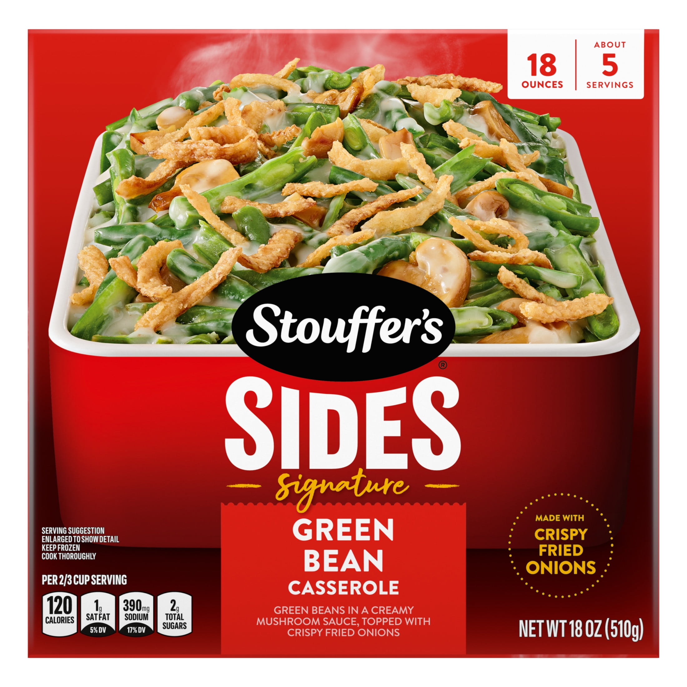 Family Size Frozen Green Bean Casserole for Warehouse Breaks - Walmart ...
