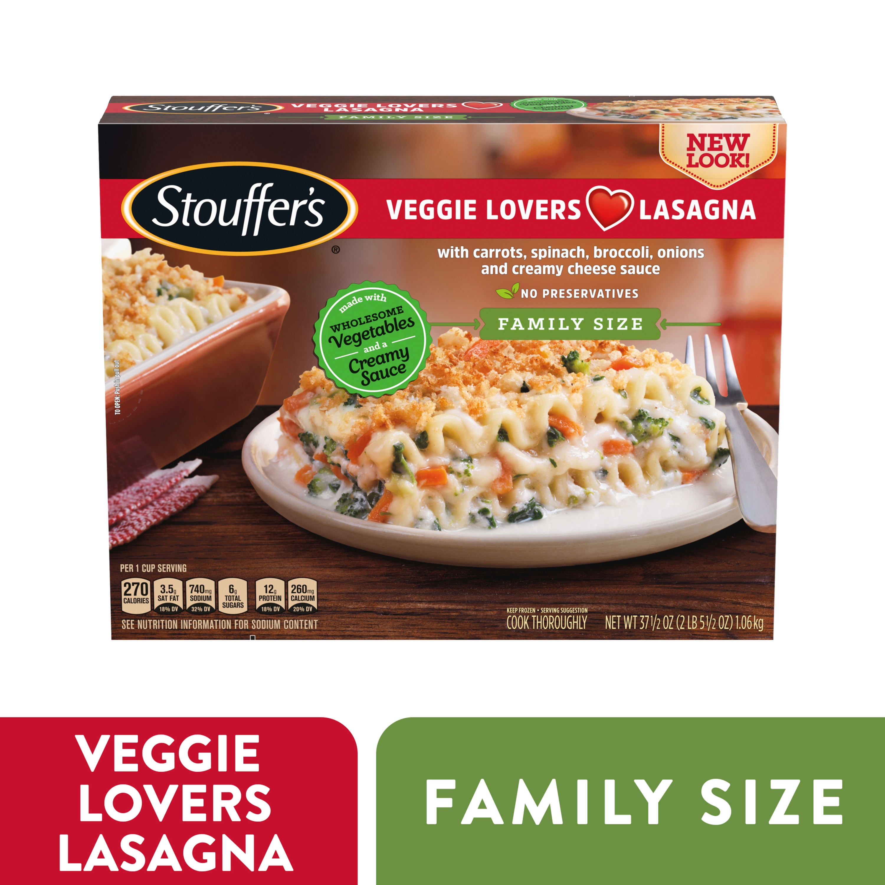 Stouffer S Vegetable Lasagna Recipe