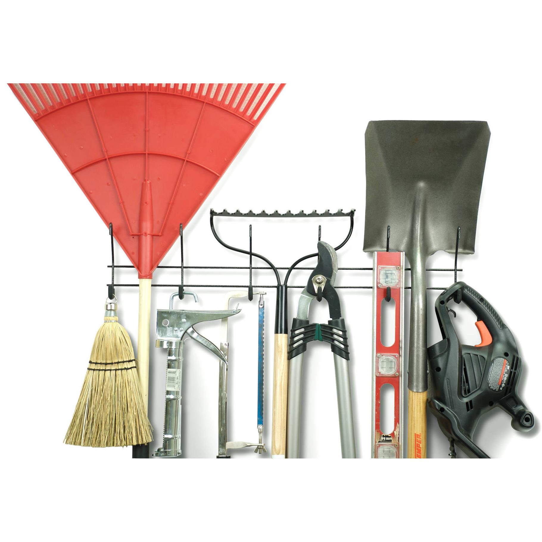 Stout stuff large wall-mounted multi-hook utility rack, 2 Pack ...