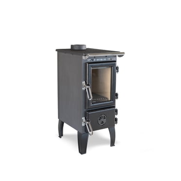 Northshire Stove 305-3D 100m² Wood Burning Heat Efficient Mini Stove ...