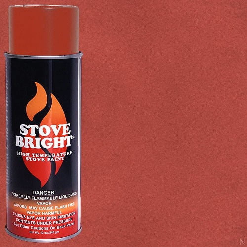 Stove Bright Fireplace Satin Rose Paint - High Temp Satin Rose Spray ...