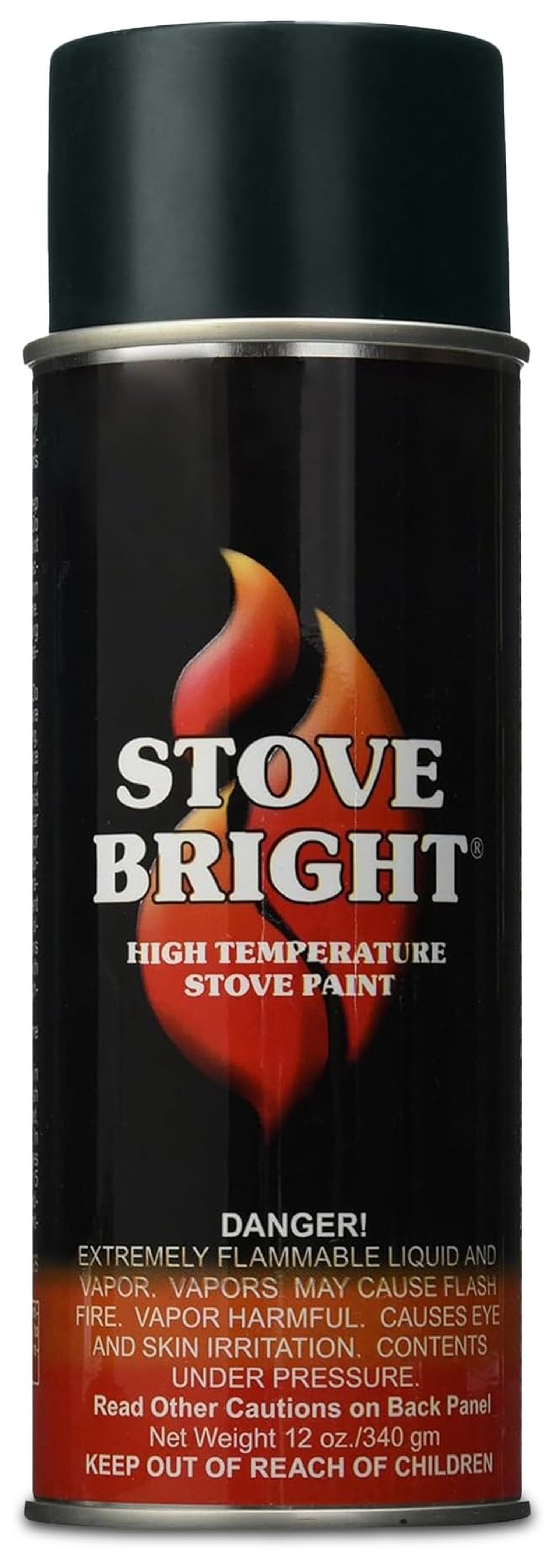 Stove Bright High Heat Spray Paint - 1200°F Heat Resistant - Charcoal ...