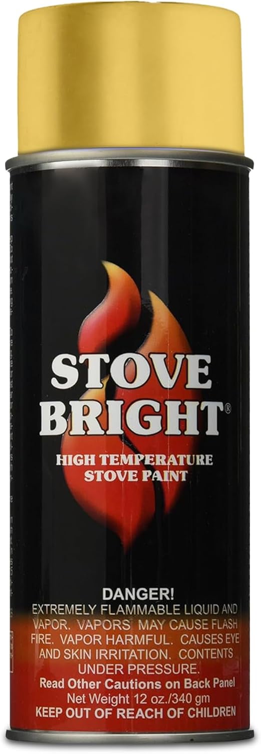 Stove Bright High Temp Paint - Gold - Walmart.com