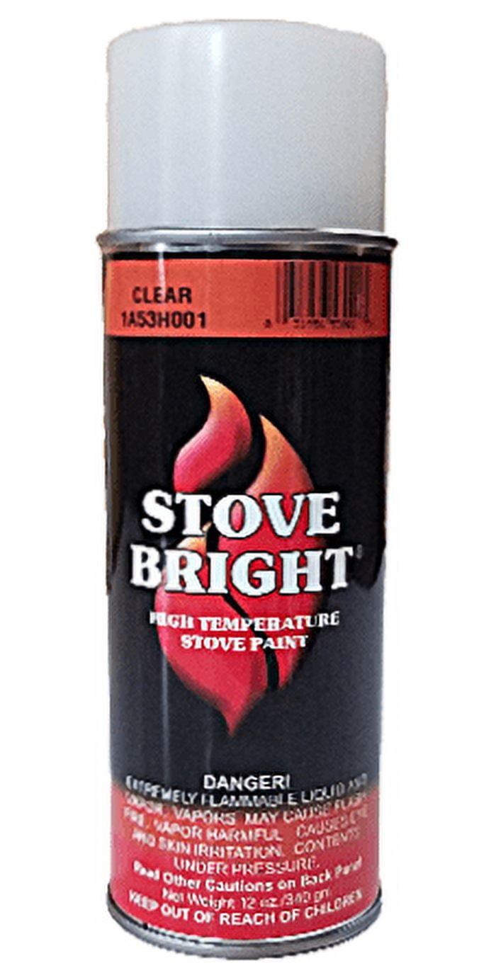 Stove Bright High Temp Spray Paint Clear - Walmart.com