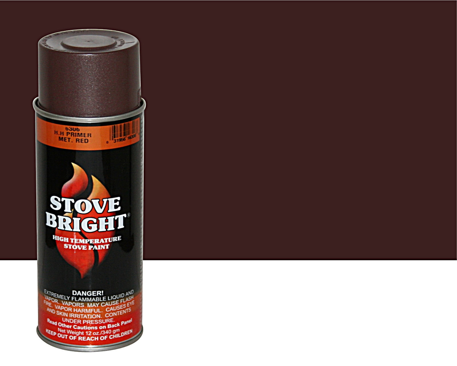 Stove Bright High Temp Spray Paint Metallic Red - Walmart.com